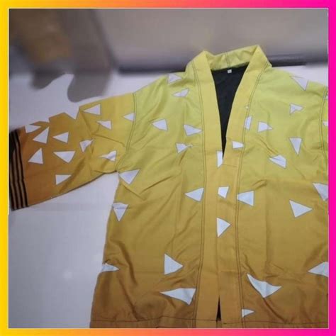 Jual Kimono Haori Nezuko Tanjirou Giyuu Kimetsu No Demon Slayer Cosplay