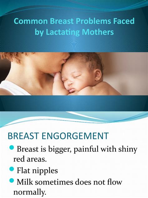Breast Problems Faced By Lactating Mothers Pdf Breastfeeding Breast