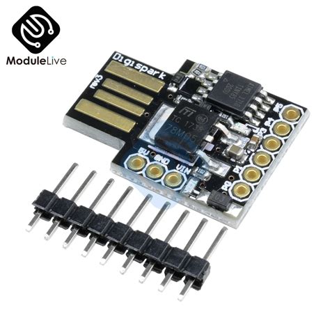 digispark kickstarter development board attiny85 i2c spi micro usb