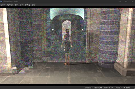 Bug Tomb Raider Legend Wierd Artifacts Only Sw Mode Works With 5fps · Issue 8538 · Pcsx2