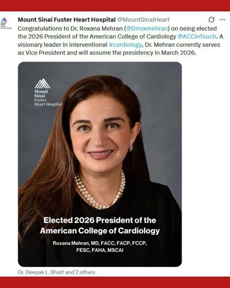 دکتر رکسانا مهران رییس انجمن قلب آمریکا شد بیوگرافی