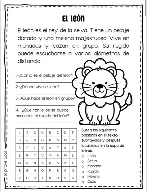 Bonitas lecturas de animalitos para trabajar la comprensión le Estrategias de comprensión de