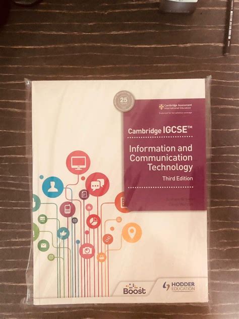 Cambridge Igcse Information And Communication Technology Third Edition 興趣及遊戲 書本 And 文具 教科書