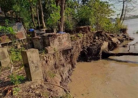 ညောင်တုန်းမြို့နယ်တွင် မြစ်ကမ်းပါးပြိုကျမှုဖြစ်ပွား Myanmar Digital News