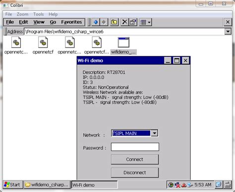 setting up wi fi connectivity in windows ce with toradex computer on