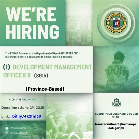 Doh Chd Mimaropa Tb Brochure Front And Back Page Facebook