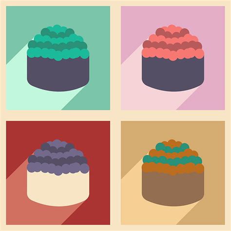 Flat With Shadow Concept And Mobile Application Vector Eps Ai Uidownload