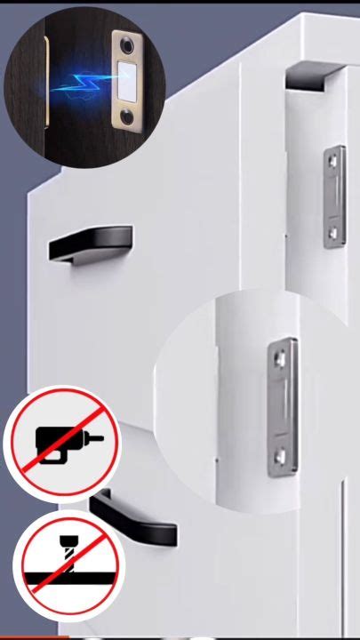 All Easy Shopแม่เหล็ก แม่เหล็กติดประตู แม่เหล็กติดบานประตู ตัวต่อแม่เหล็ก กลอนล็อคประตู Door