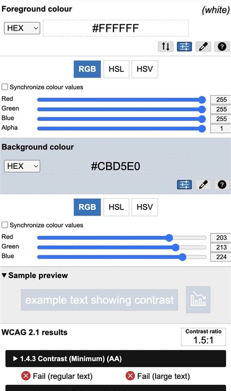 Accessibility Switch Control Fails Colour Contrast WCAG 1 4 3 Issue