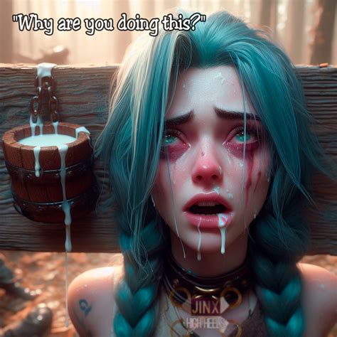 Rule 34 3d Ai Generated Arcane Blue Hair Crying Cumdump English Text