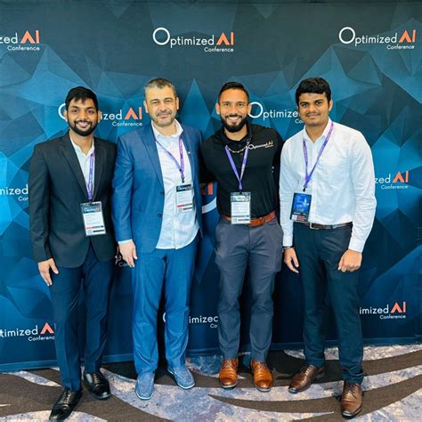 day 1 at the optimized ai conference was an absolute masterclass in
