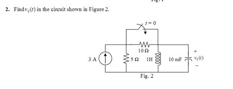 Find T In The Circuit Shown In Figure A Chegg