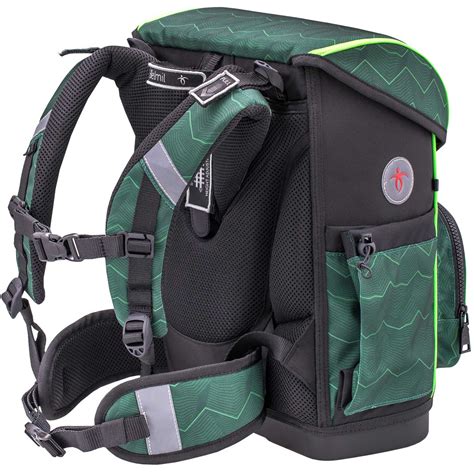 Belmil Compact Plus Premium Schulranzen Set 5-teilig "Twist of Lime ...