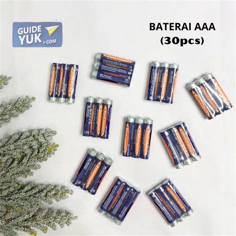 Jual Baterai AAA 60pcs Dan AA 60pcs 1 5V A3 Batere Baterai Garansi Battery Batrai