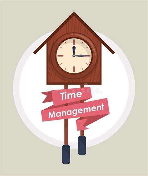 Time Management Concept Stock Vector Illustration Of Hour 142132851