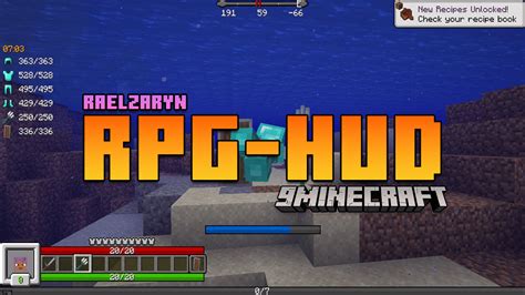 RPG Hud Mod Minecraft RPG Style Aadhu Com