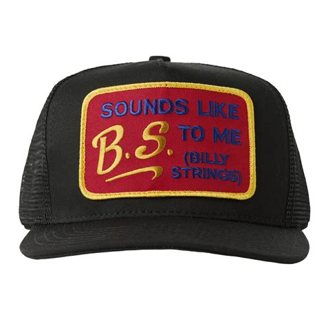 Black Sounds Like Bs To Me Hat Imogene Willie Billy Strings