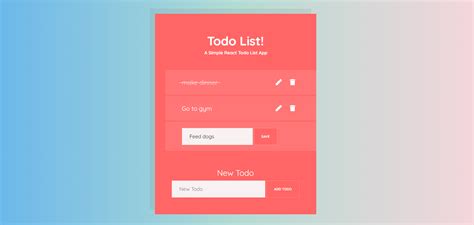 Github Nikkipeel Todolist App Todo List App Built With Reactjs