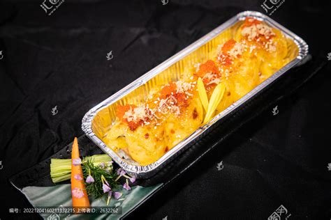 海胆卷 日韩料理 食品餐饮 摄影 汇图网www huitu
