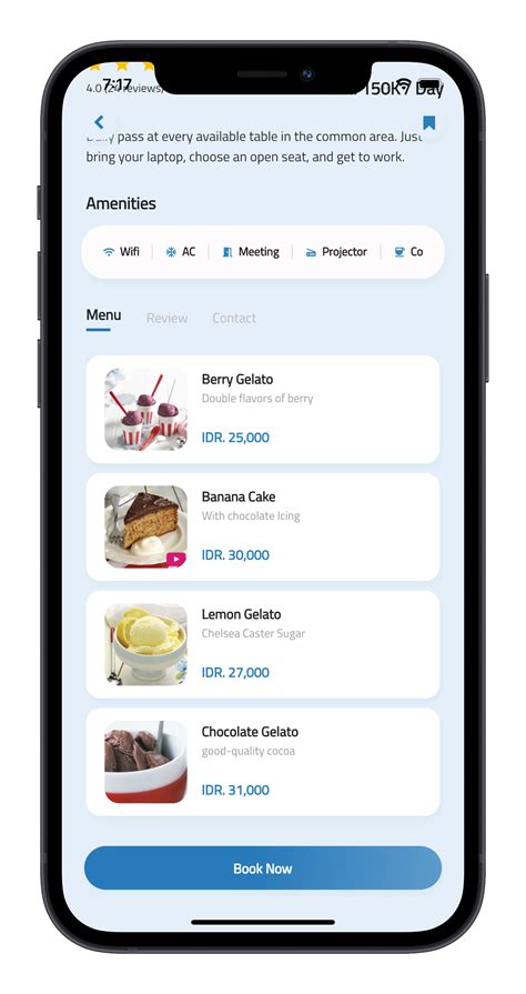 Coworking Workspace Booking Flutter App With Chat Web Admin Panel