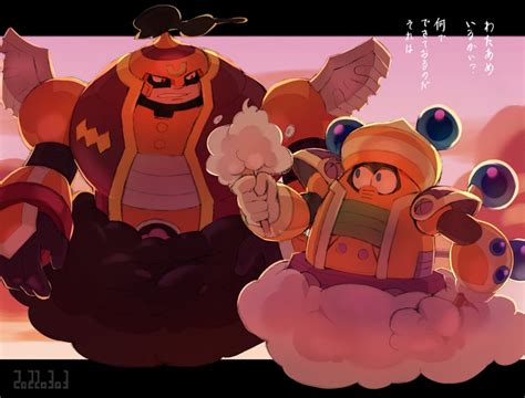 Cloud Man And Cloudmanexe Mega Man And 4 More Drawn By Tsuchibori