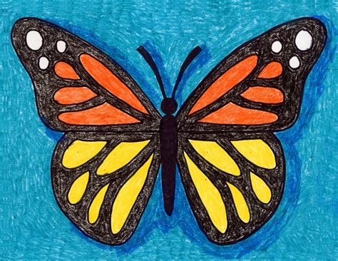 How To Draw A Butterfly