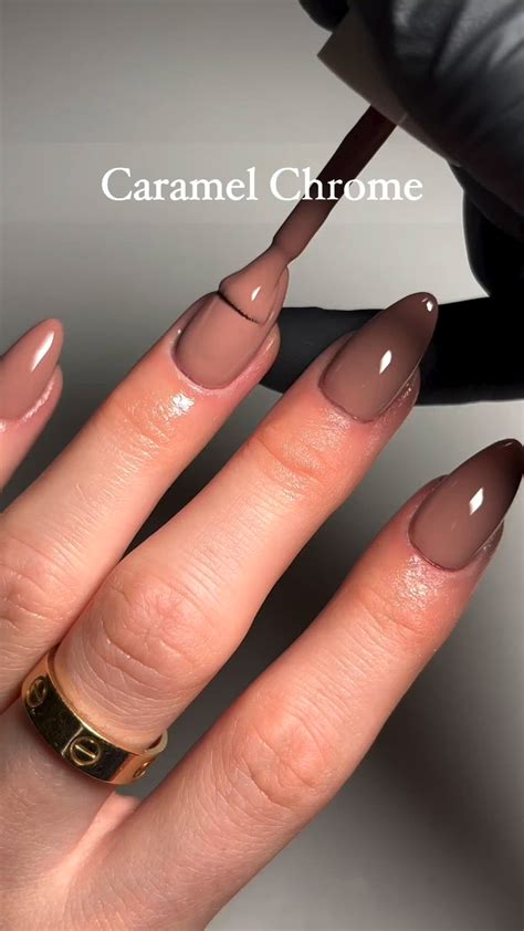 25 Autumn Chrome Nail Ideas To Bring The Years Hottest Trend Into The