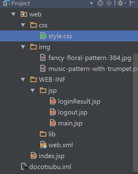 IntelliJIDEA でJSPにCSSを適用してみた JavaEE Qiita