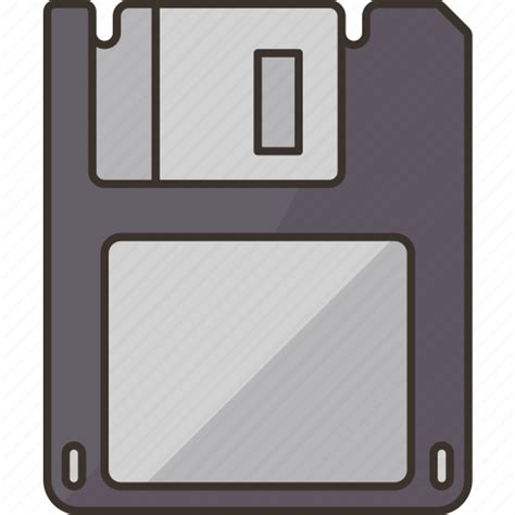 Diskette Floppy Backup Data Computer Icon Download On Iconfinder
