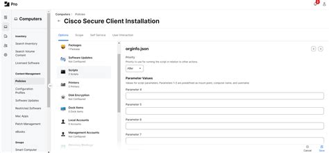 How To Deploy Cisco Secure Client Via Jamf Macos Cisco Umbrella