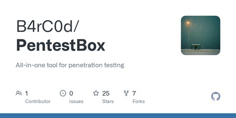 github b4rc0d pentestbox all in one tool for penetration testing
