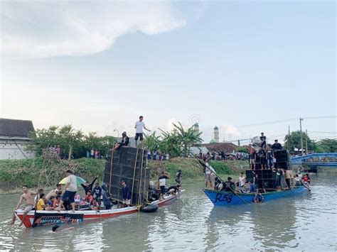 Battle Sounds Is A Dancing Event On A Sound Stack On A Boat Editorial Stock Image Image Of