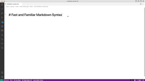 Mark Sharp A Modern Markdown Custom Editor For Vs Code Rvscode