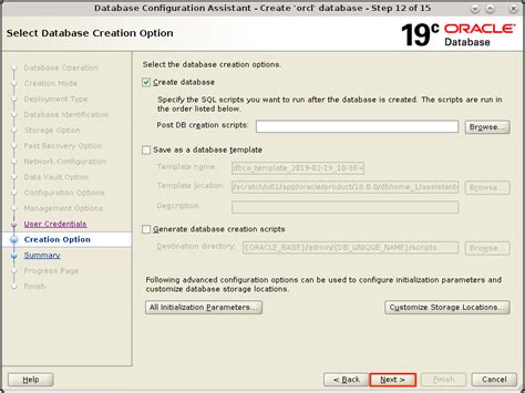 Create A Container Database Using Dbca Advanced Mode