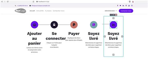160 Website Steps Lines Are Completly Broken After Modifing Icons