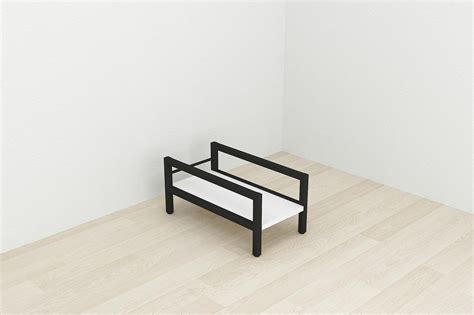 Подставка для Системного Блока Ferrum Decor Ники 21x24x45 Черный ДСП Белое 16мм Nik0001