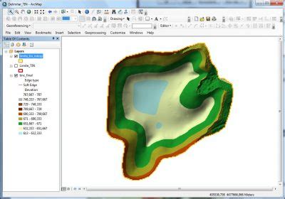 How To Delineate A TIN Dataset Using ArcGIS