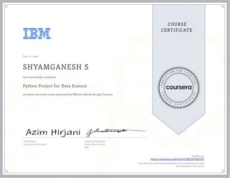 Shyamganesh S On Linkedin Datascience Python Learningjourney Coursera Continuouslearning