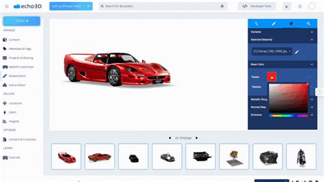 Echo3d 3d Model Editing
