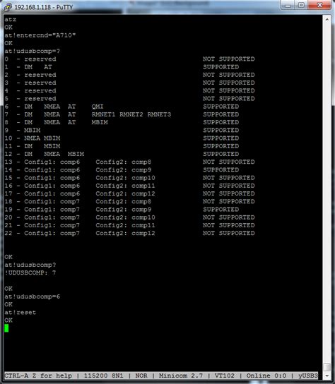 Sierra Wireless MC7304 Modem QMI Interface Setup