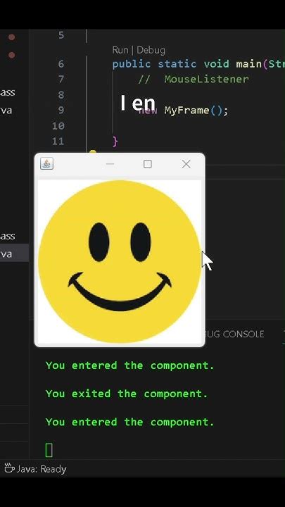 mouse event listener java coding programming javagui youtube