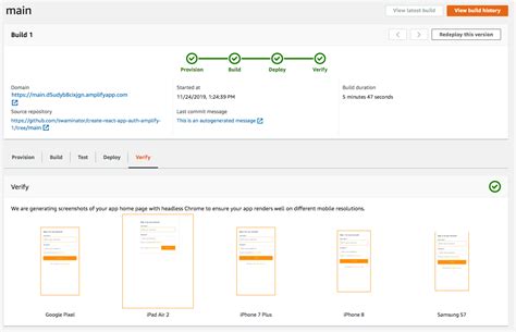Erste Schritte Mit Kontinuierlichen Fullstack Bereitstellungen Aws Amplifyhosting