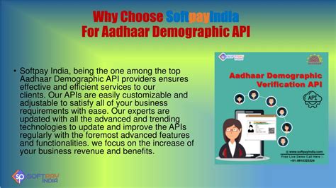 Ppt Best Aadhaar Demographic Api Provider Powerpoint Presentation