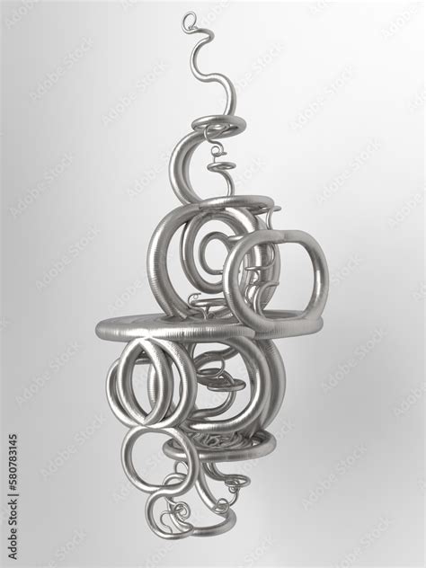 Mathematical Morphology 3d System 3d Image Tentacles Aesthetic