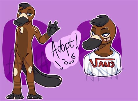Anthro Platypus Adopt O T A Closed By Cute Ieopard On Deviantart
