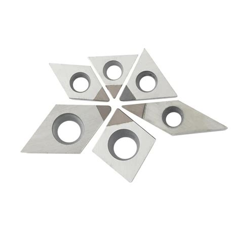 Pcd Cbn Insert Diamond Tool Hardness Cutting Insert For Cnc Lathe Pcd Cbn Turning Inserts And