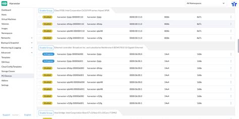 Bug When Enable Network Controller In Pci Devices Passthrough The Current Node Cordoned With
