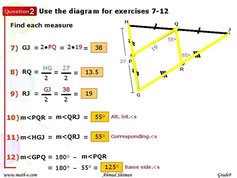 Lesson 5 4 Prove Midsegment Theorem Use Midsegment