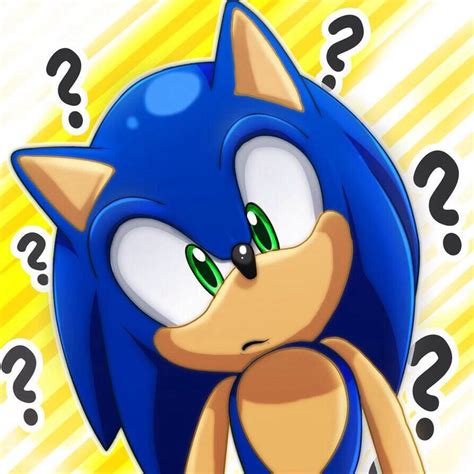 Confused Sonic Sonic Sonic The Hedgehog Sonic Funny