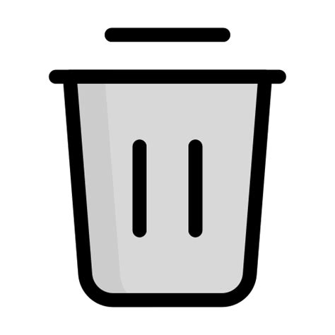 Trash Bin Generic Outline Color Icon